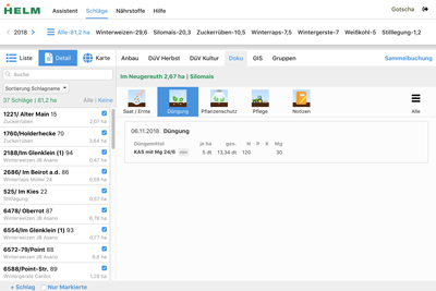 HELM-Software | Schlagkartei für alle